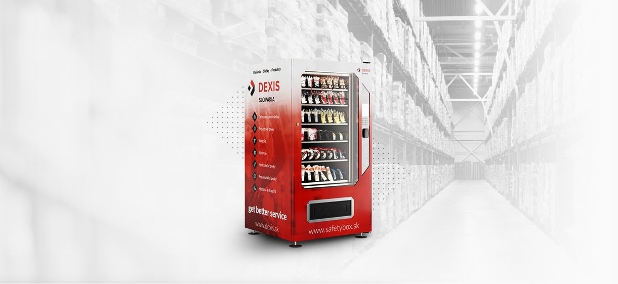 Automat na výdaj OOPP — SafetyBox